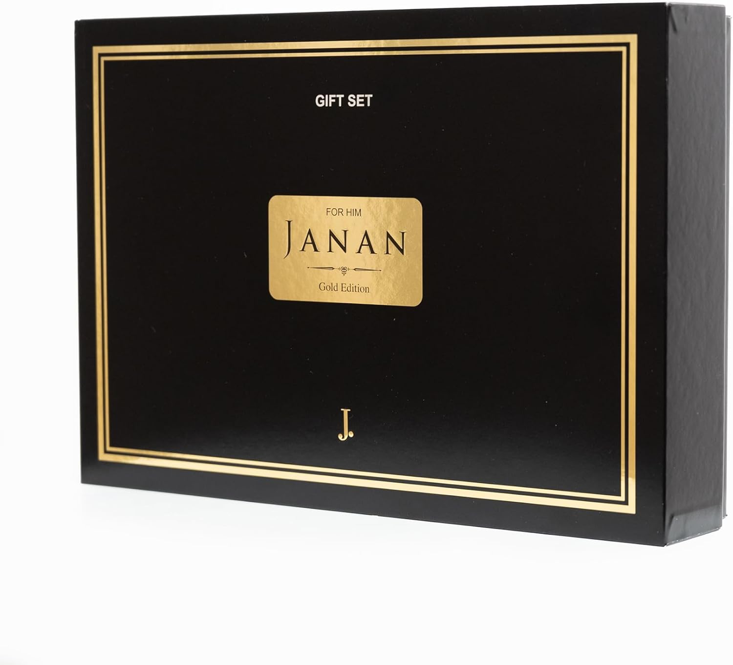 Janan Gold Edition Men's Fragrance Gift Set, 100ml EDP, Body Spray ...