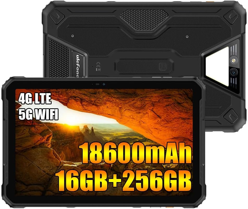 Ulefone Armor Pad Pro Outdoor Tablet 16GB RAM + 128GB ROM/SD-2048GB ...