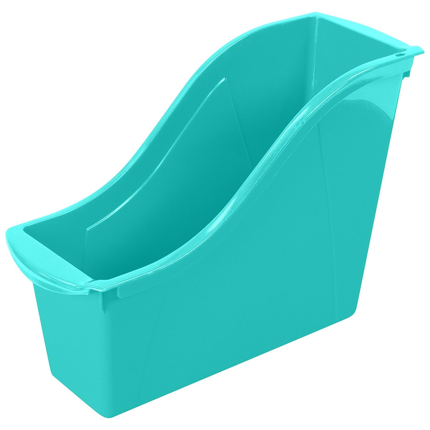 Snapklik.com : Storex Small Book Bin Interlocking Plastic Organizer For ...