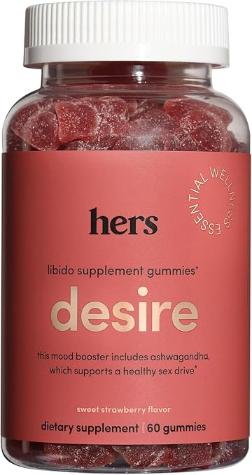Amazon.com: Hers Desire Libido Supplement Gummies - Vegan, Gluten Free ...