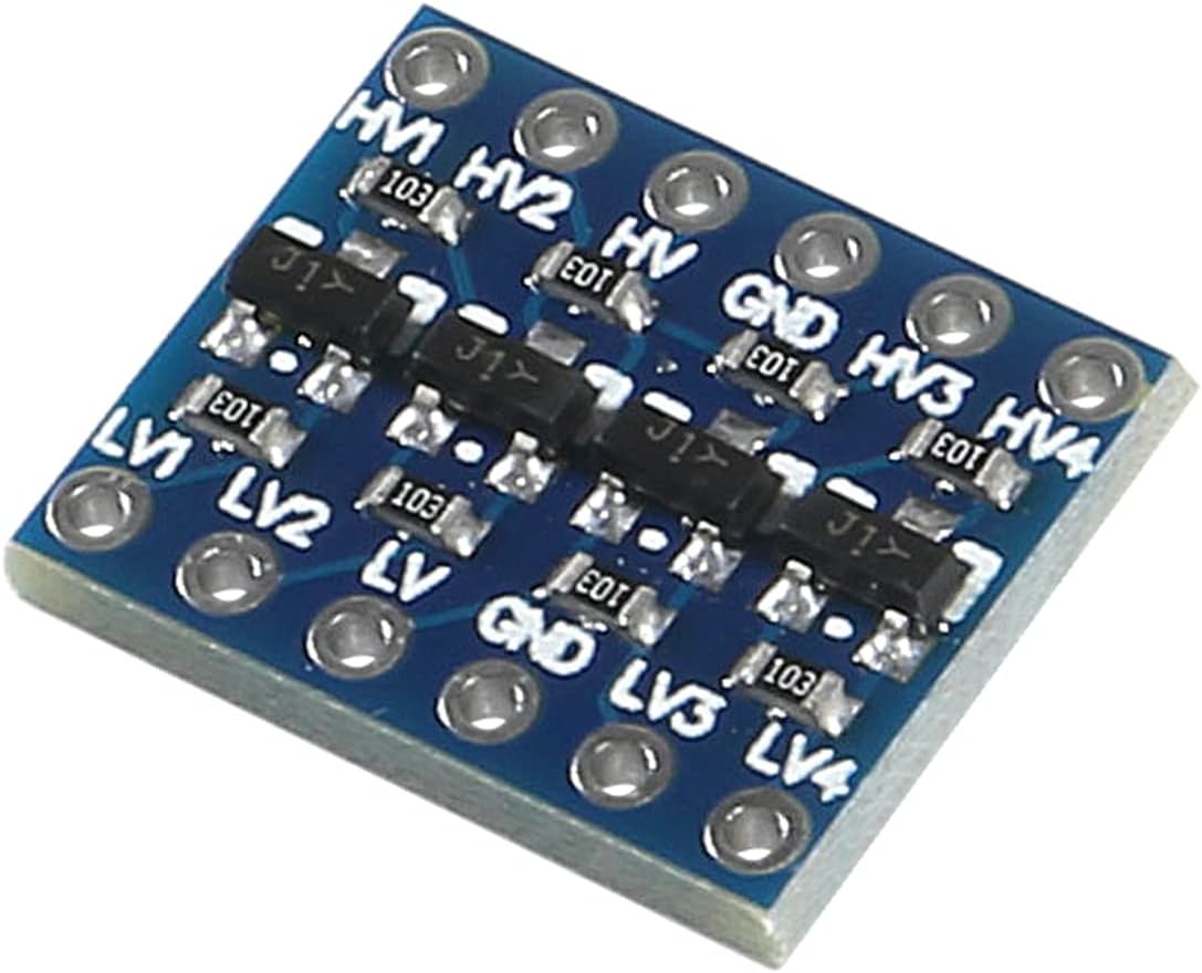 AEDIKO 20pcs 4 Channels IIC I2C Logic Level Converter Bi-Directional 3 ...