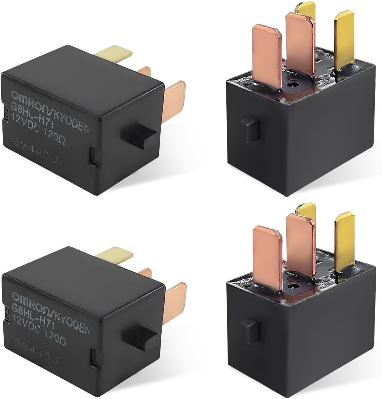 Amazon.com: Wevdn 4 PCS Car AC Relay, G8HL-H71 AC Starter Relay ...