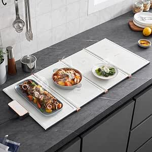 Amazon.com: Hot Plate With Adjustable Temperature Control, Foldable Hot ...