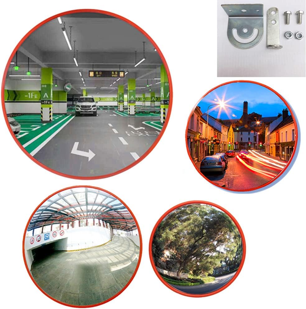 Security Mirror Traffic Mirror 130° Wide Angle 60cm/23.62 inch Convex ...