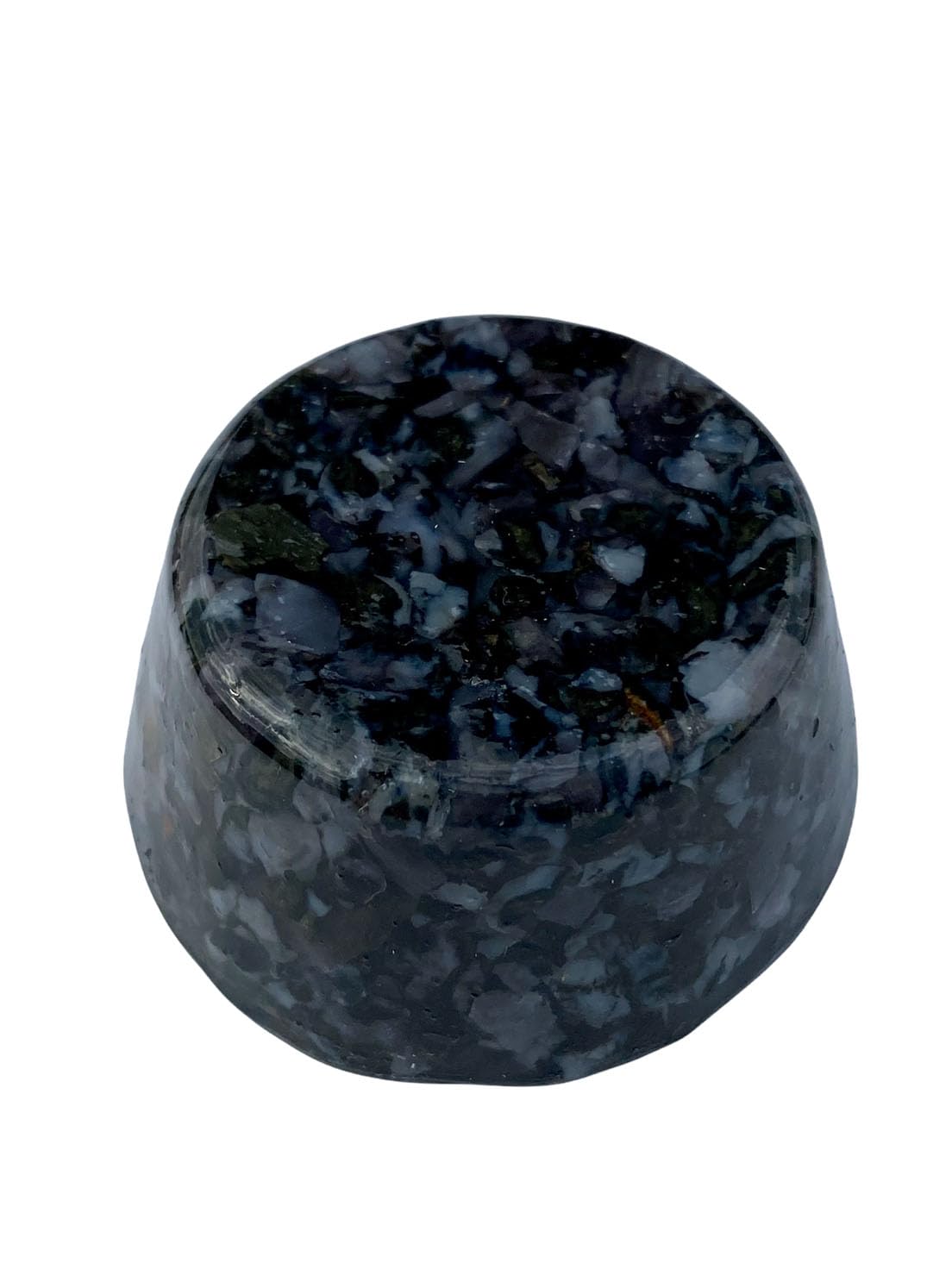 Amazon.com: Indigo Gabbro Merlinite Small Tower Busters Crystal Orgone Generator Energy ...