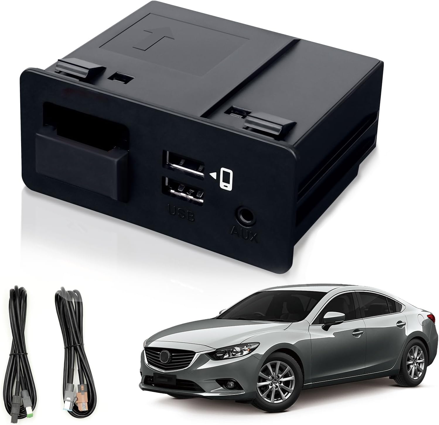 Amazon.com: AutoABC Carplay/Android Auto Adapter for Mazda 2/3/6/CX3 ...