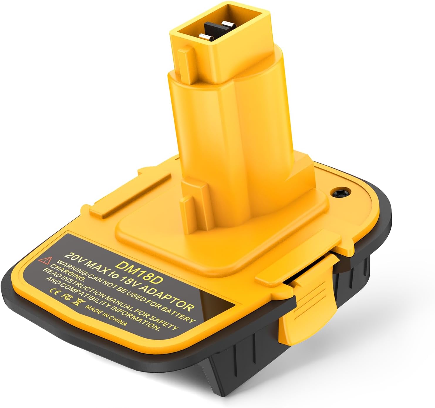 Amazon.com: Azocek 1 Pack DM18D Battery Adapter Converter with USB Port ...