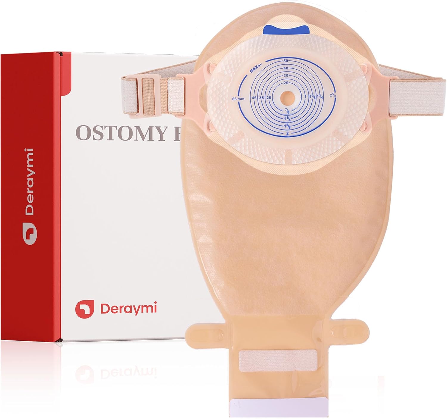 Amazon.com: DERAYMI 20 Pack Colostomy Bags with A Belt, One Piece ...