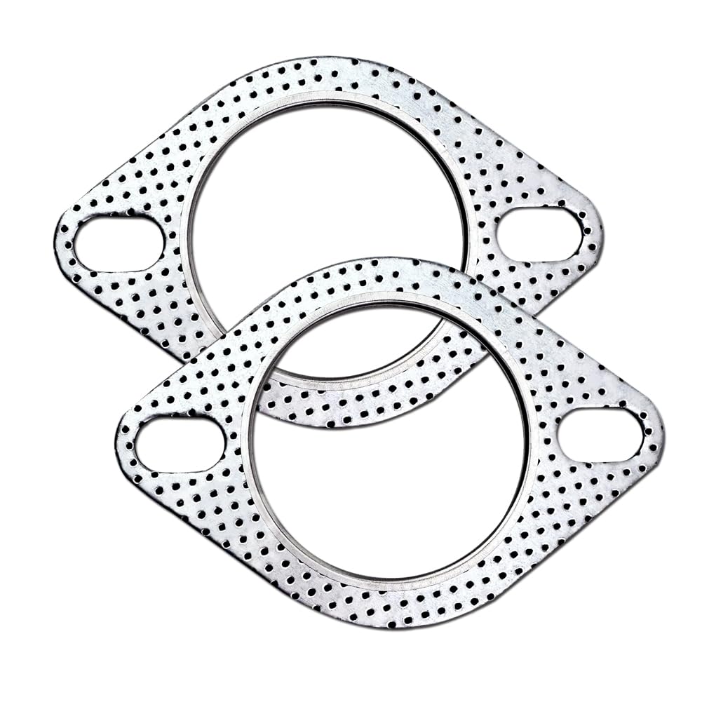RCCT 3 Inch Exhaust Flange Gasket – Universal Exhaust Gasket 2Bolt ...