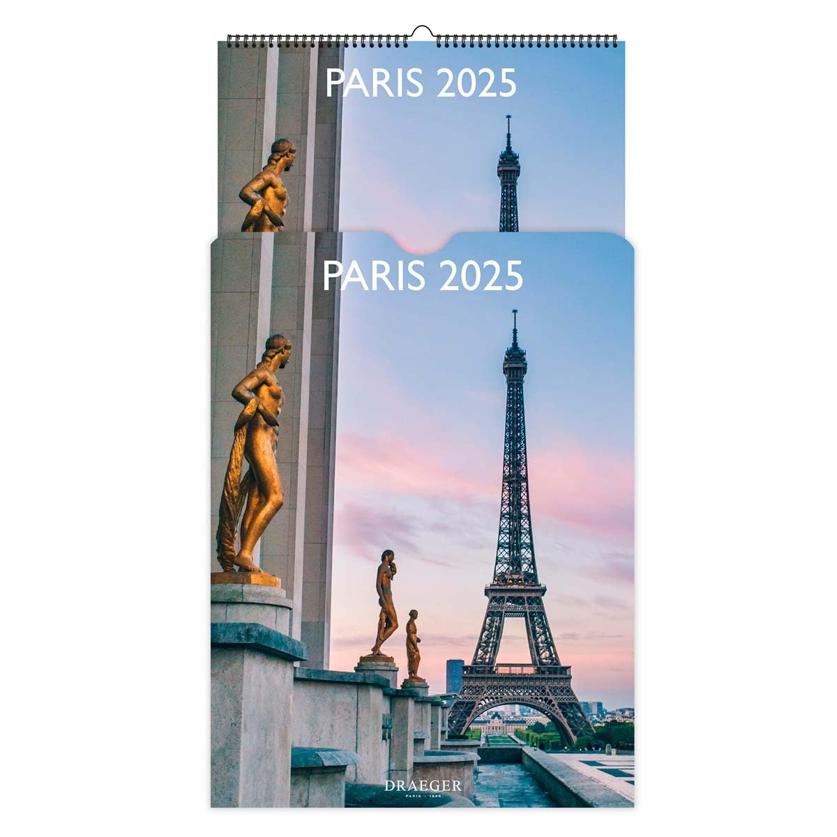 DRAEGER PARIS 1886 – Decorative Wall Calendar 29 x 39 cm 2025-7 ...