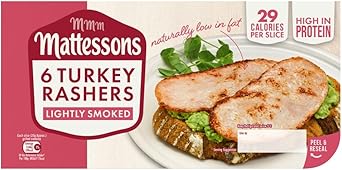 Mattessons Smoked Turkey Rashers, 150g : Amazon.co.uk: Grocery