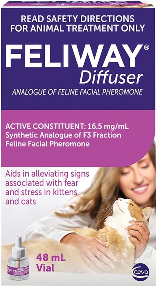 Feliway Classic Refill 48ml – Calming Pheromones for Cats, Stress ...