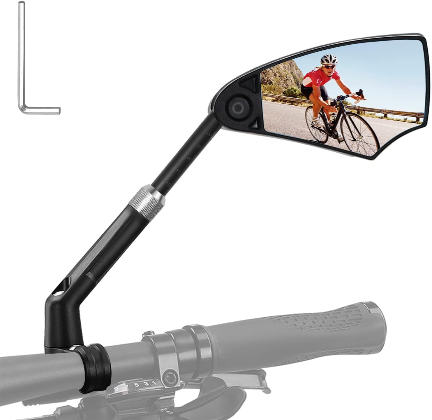 Bicycle Mirror for E-Bike Right Bicycle Rear View Mirror 360° Bicycle ...