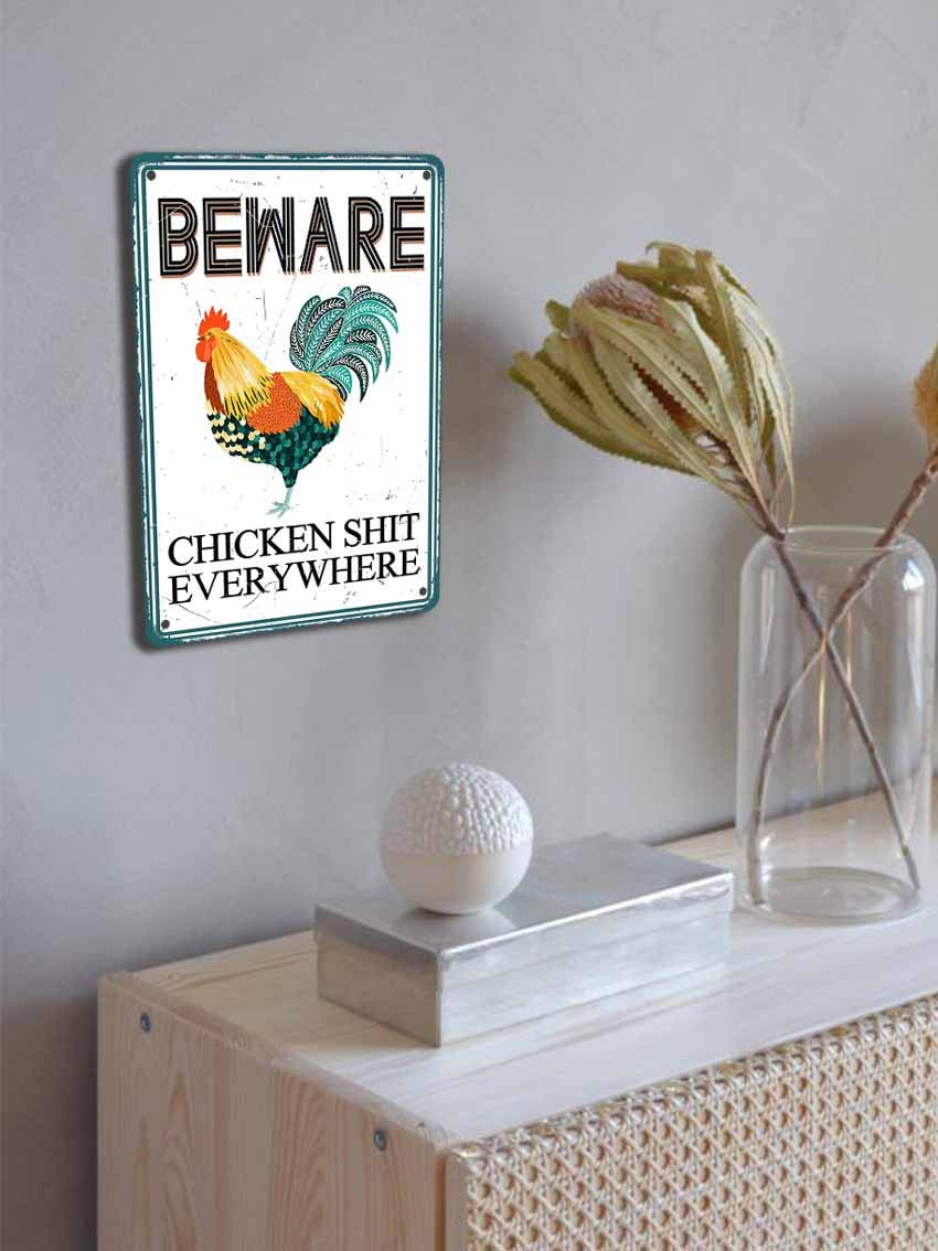 Chicken Shit Sign Chicken Poop GIFs | Tenor