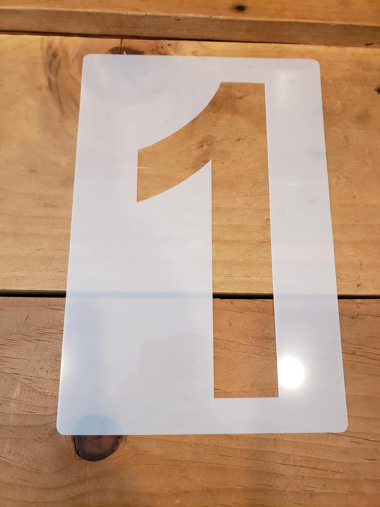 Amazon.com: 40Pcs Large Number Stencils Reusable Plastic Numbers ...