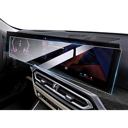 Amazon.com: Karltys Tempered Glass Screen Protector for BMW X7 i7 2023 ...