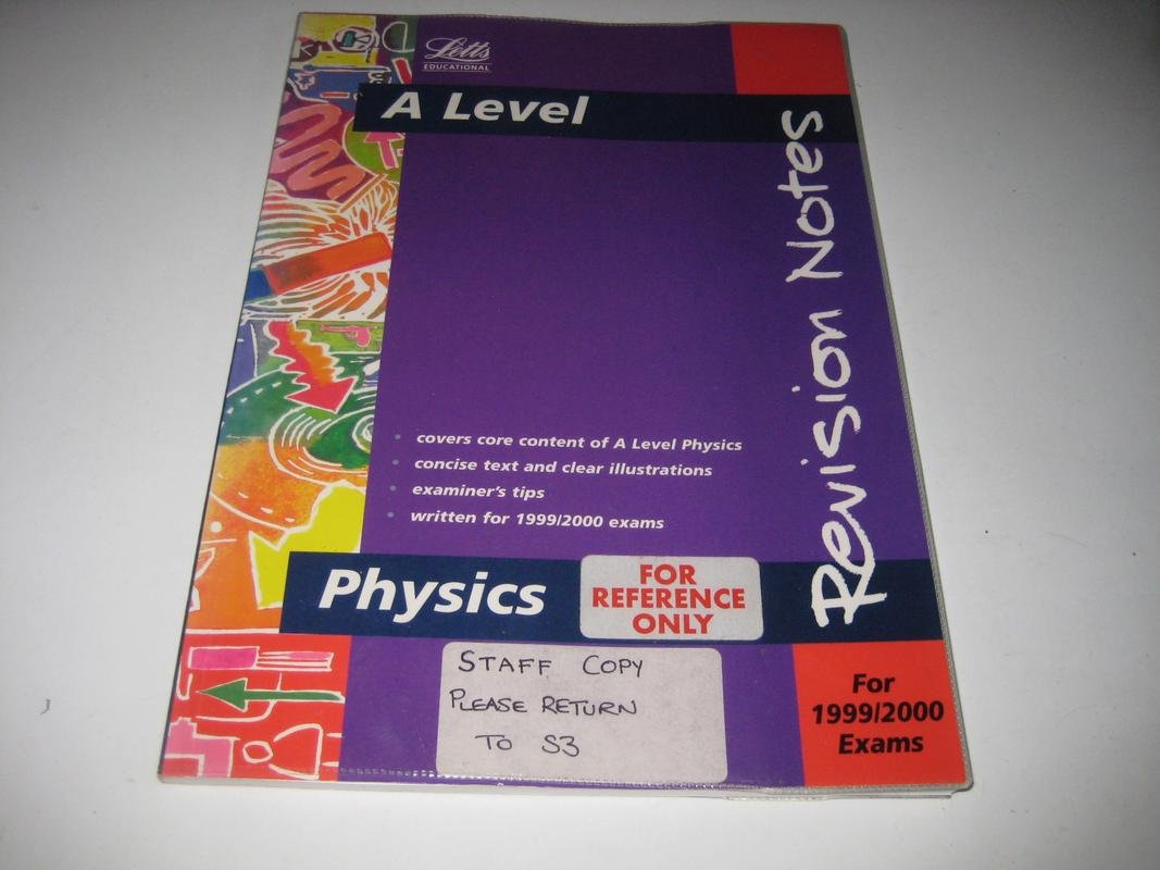 Advanced Level Physics Revision Notes: Wallis: 9781840850987: Amazon ...
