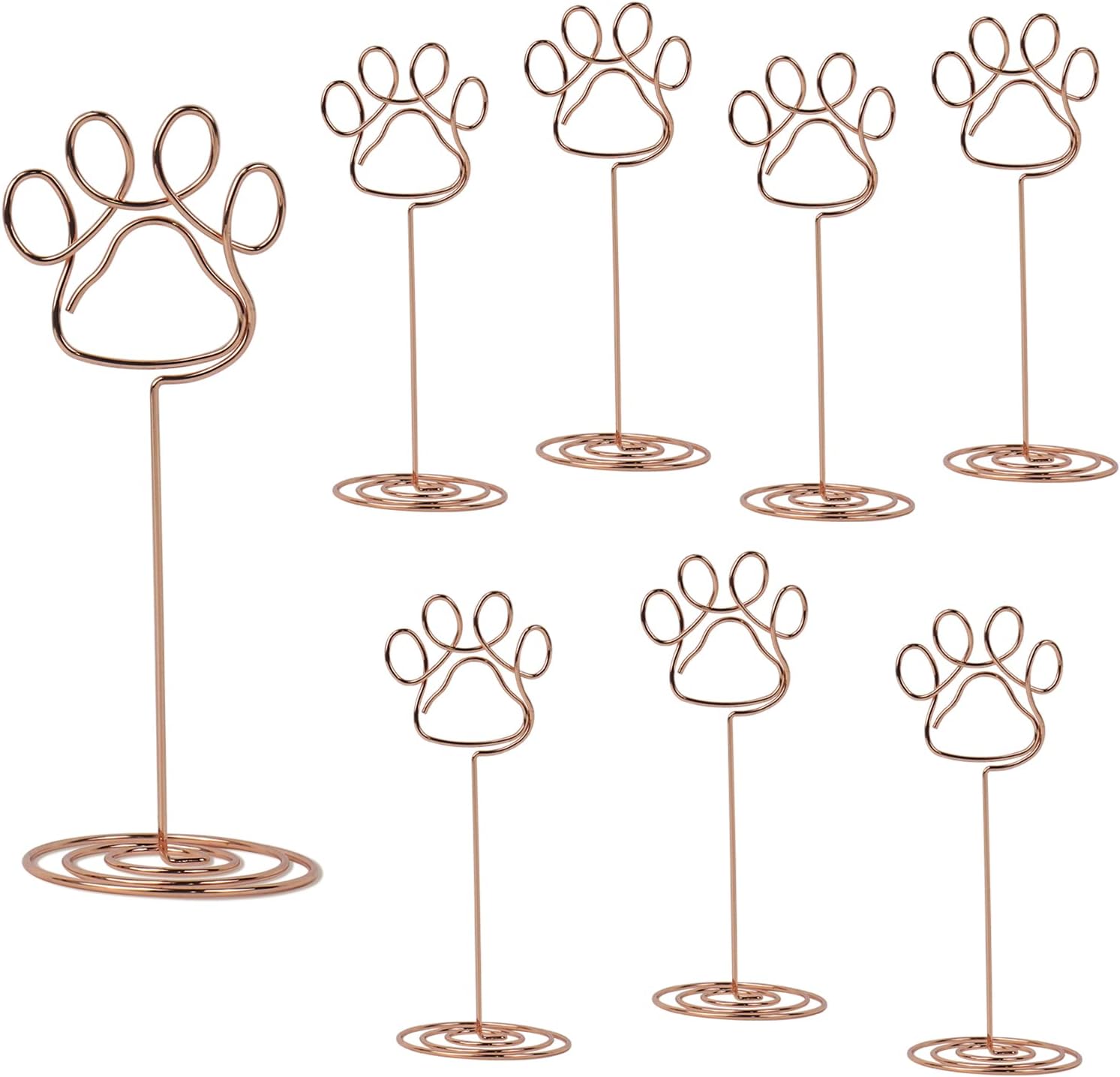 Amazon.com : Ctpeng 20 Pack Photo＆Picture Holders for Table,Table ...