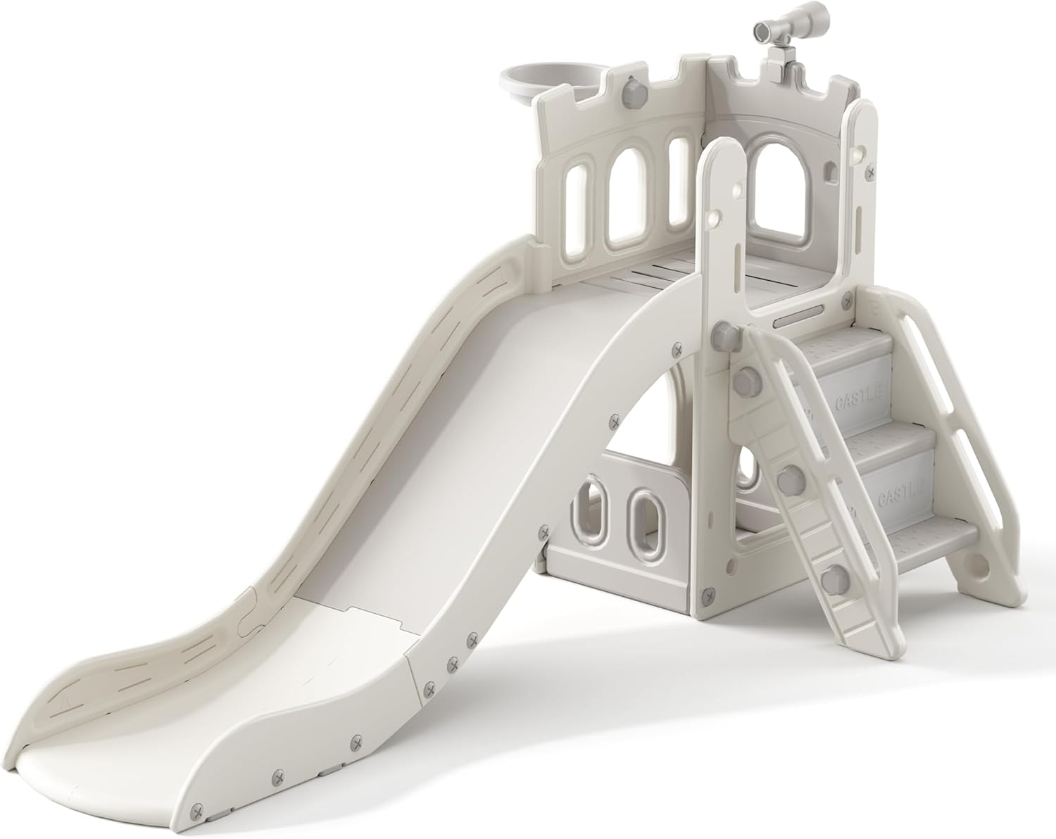 Amazon.com: 5 in 1 Toddler Slide, Extra-Long Kids Slide for Toddlers ...