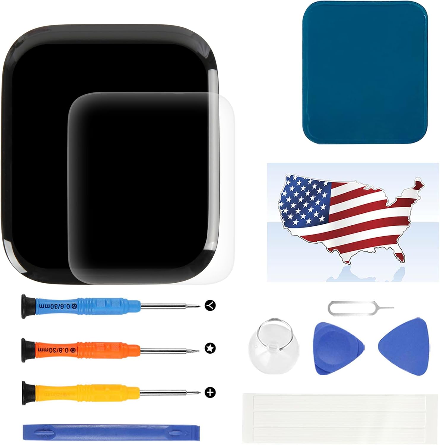 Amazon.com: for Apple Watch Series 7 45MM Screen Replacement LED for ...