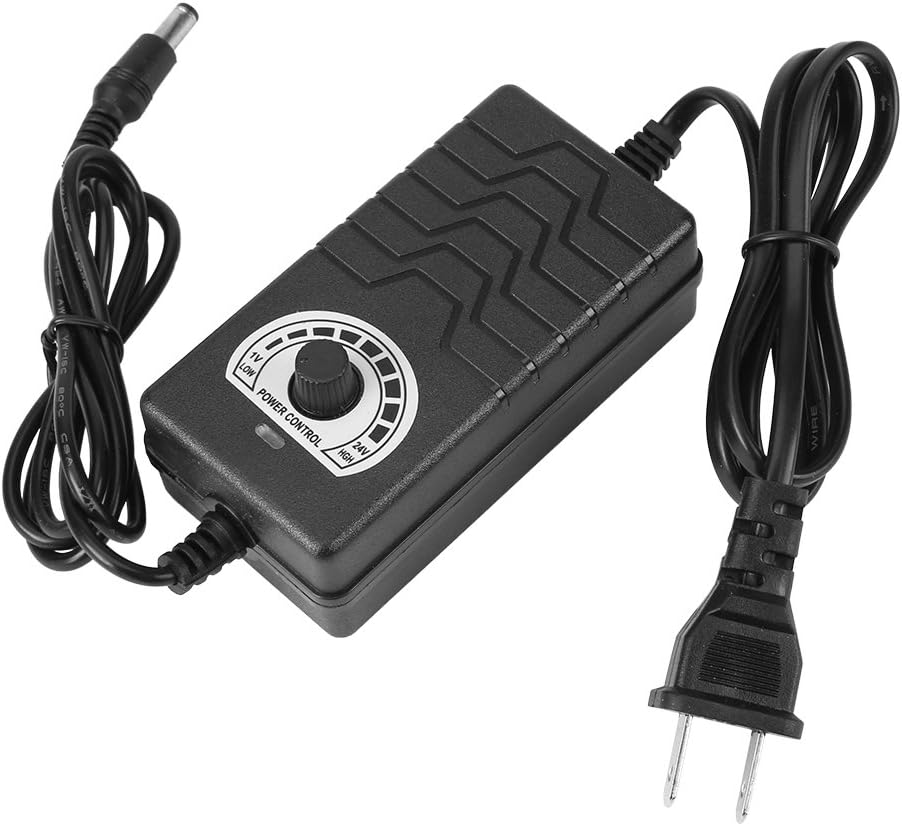 Amazon.com: Adjustable AC/DC Switching Power Adapter Variable Voltage ...
