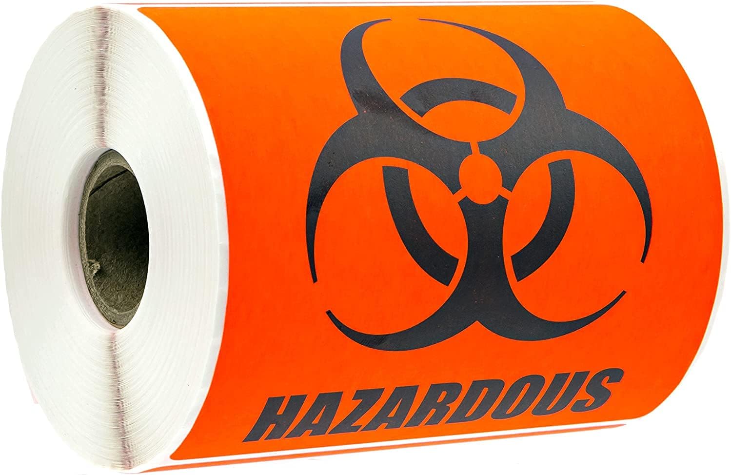 Amazon.com: Biohazard Warning Labels / 250 Hazard Stickers / 4" x 4 ...