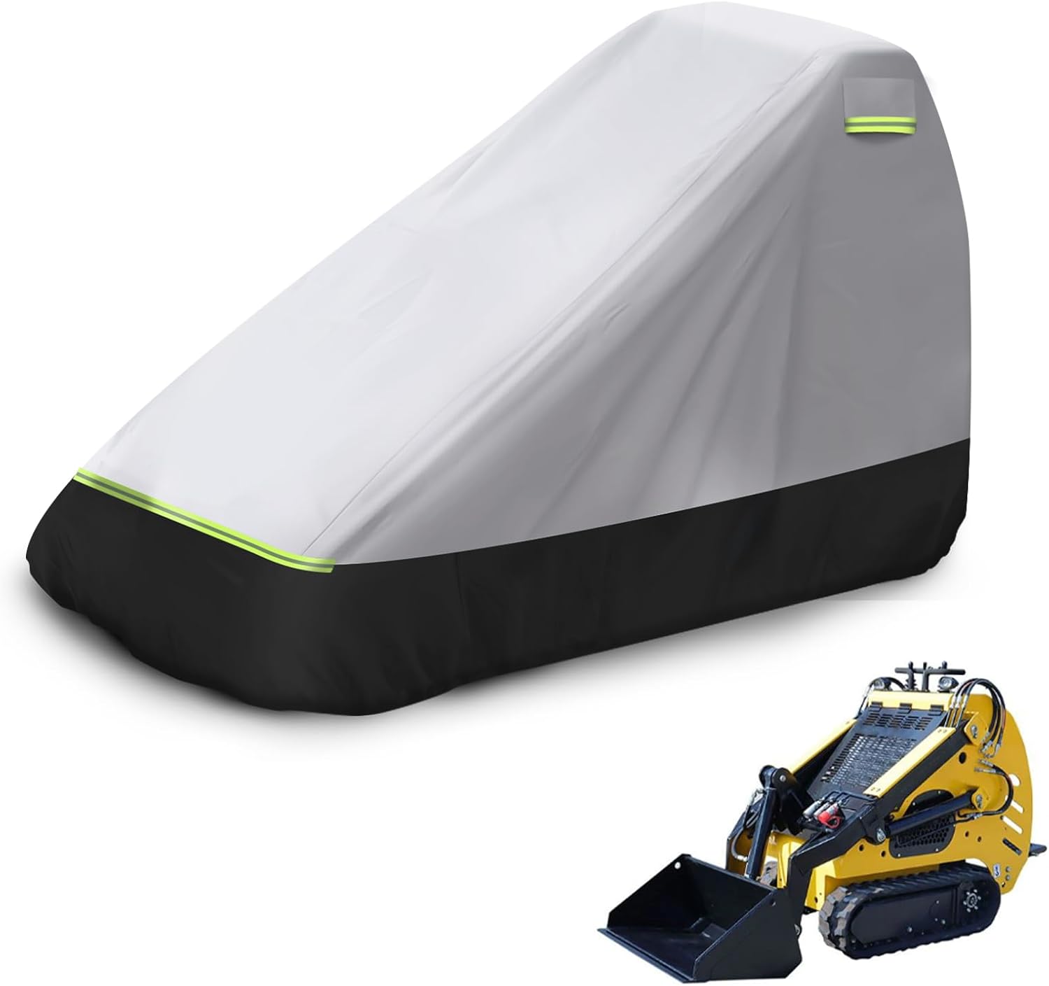 Amazon.com: Kistrba Mini Open Cab Skid Steer Cover Compatible with John ...