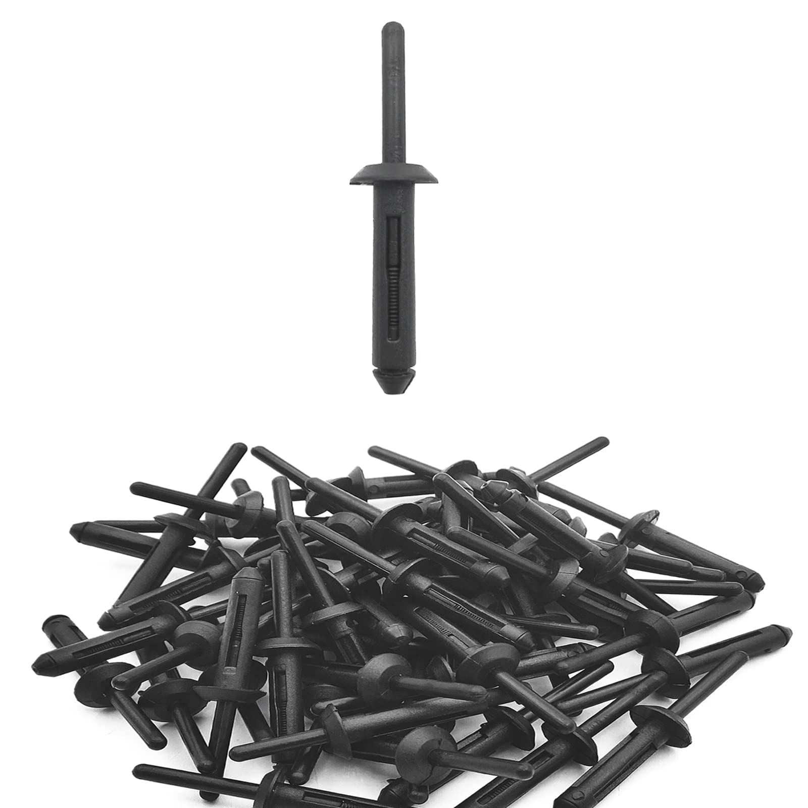 Buy 30pcs Fender Flare Bumper Door Trim Plastic Rivet Clip Compatible ...