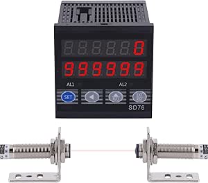 Amazon.com: YJINGRUI Digital Counter, Digital LED Counter Count Up to ...