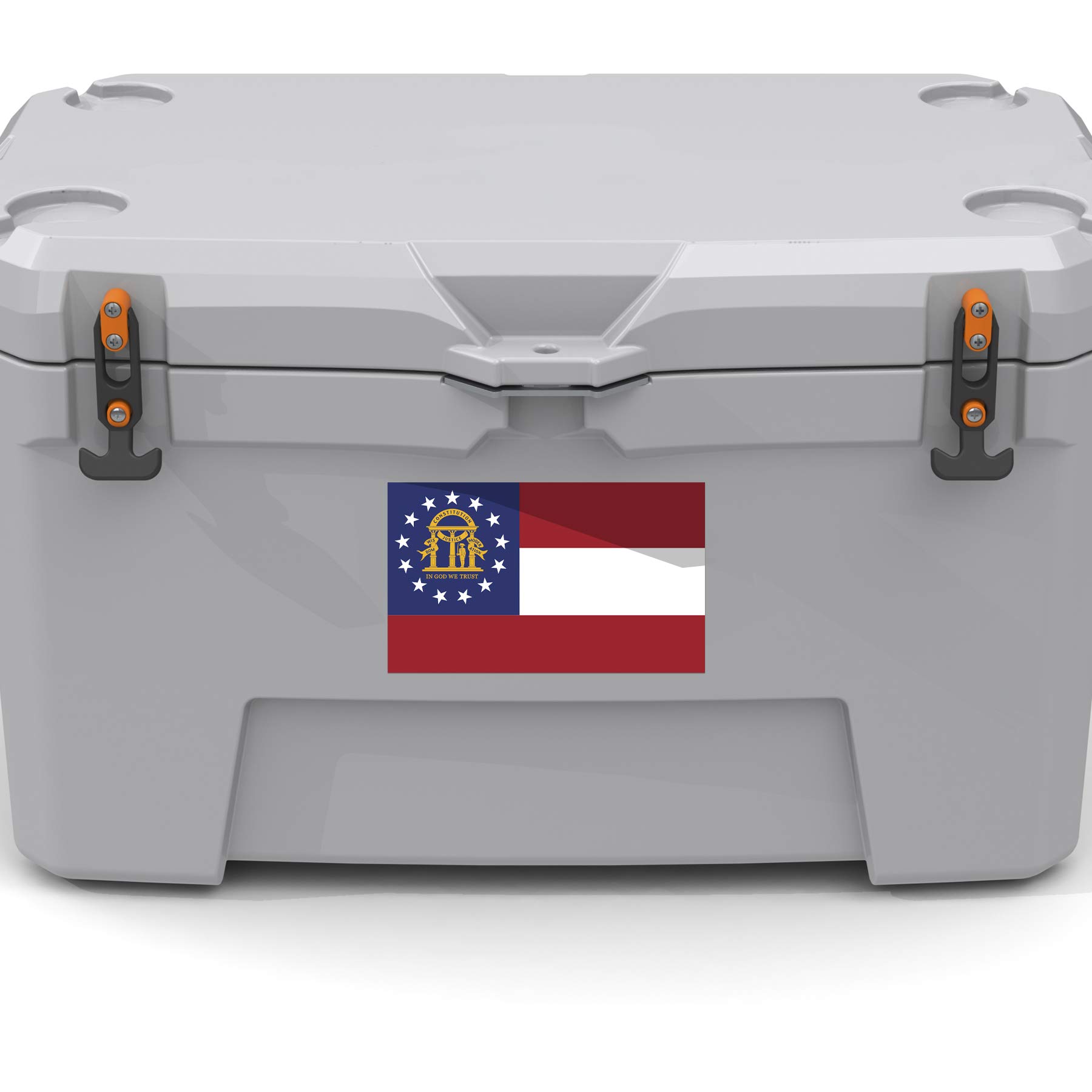 Georgia State Flag Decal Stickers | Official Flag Of Georgia Georgia ...