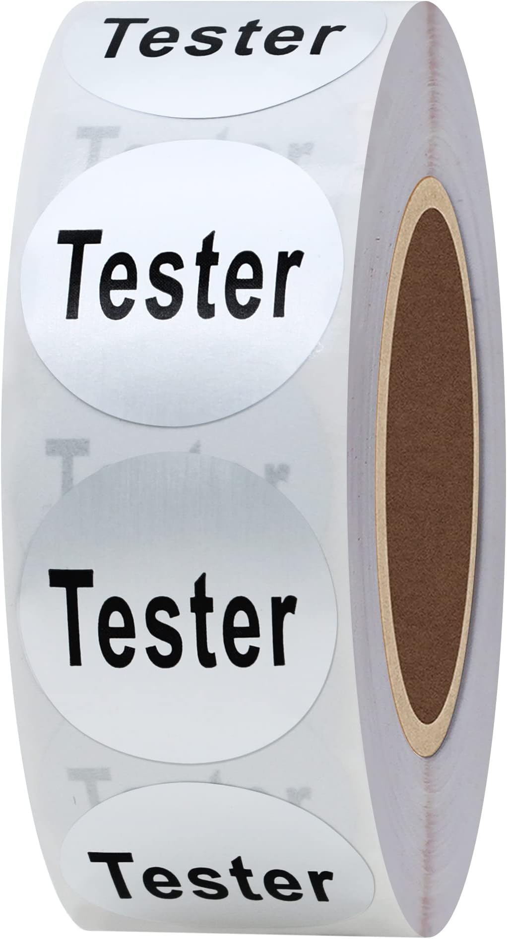 Amazon.com : Hybsk Clear Cosmetic Tester Labels 20mm Round Total 500 ...