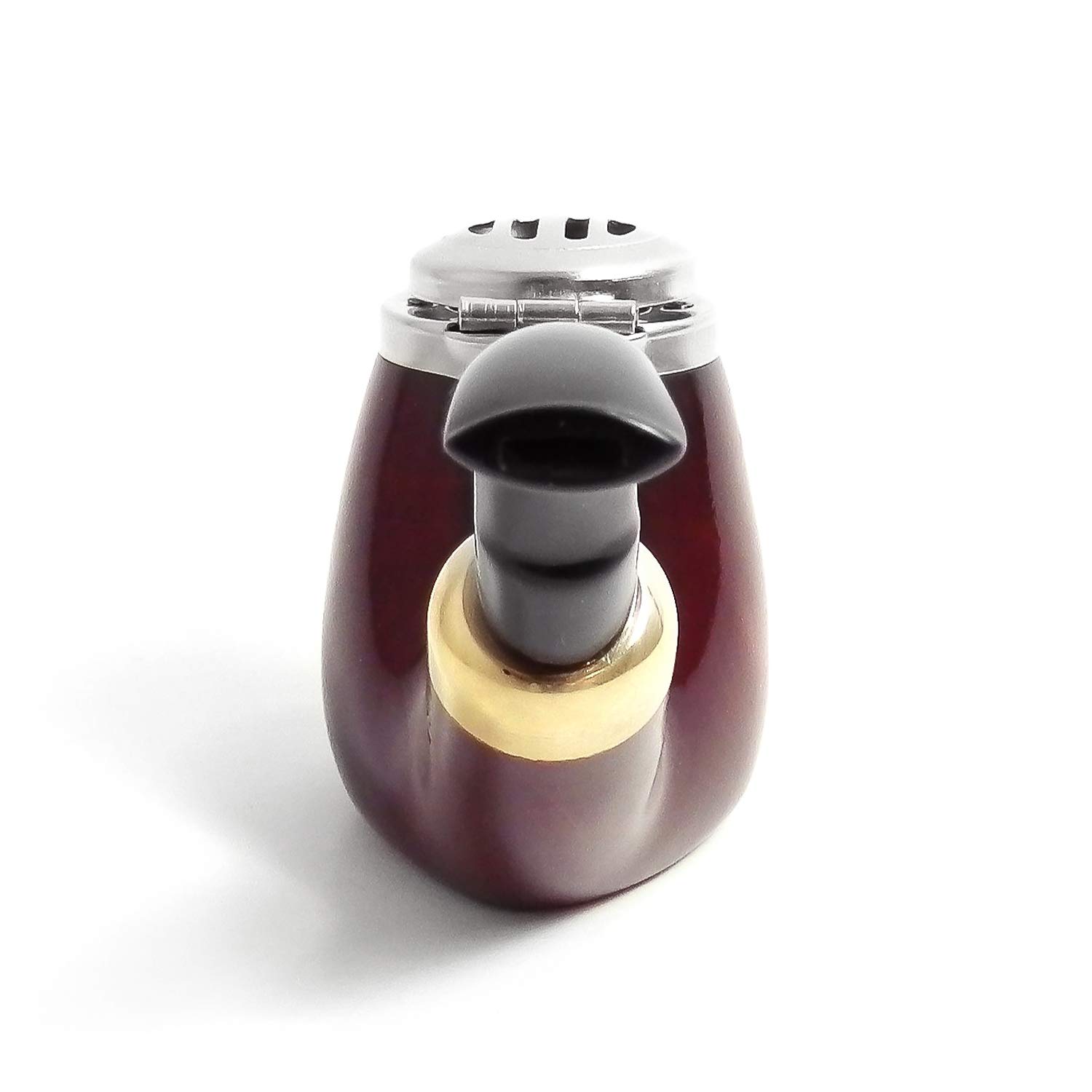 (Mahogany) - Mr. Brog Full Bent Smoking Tobacco Pipe - Model No: 21 Old ...