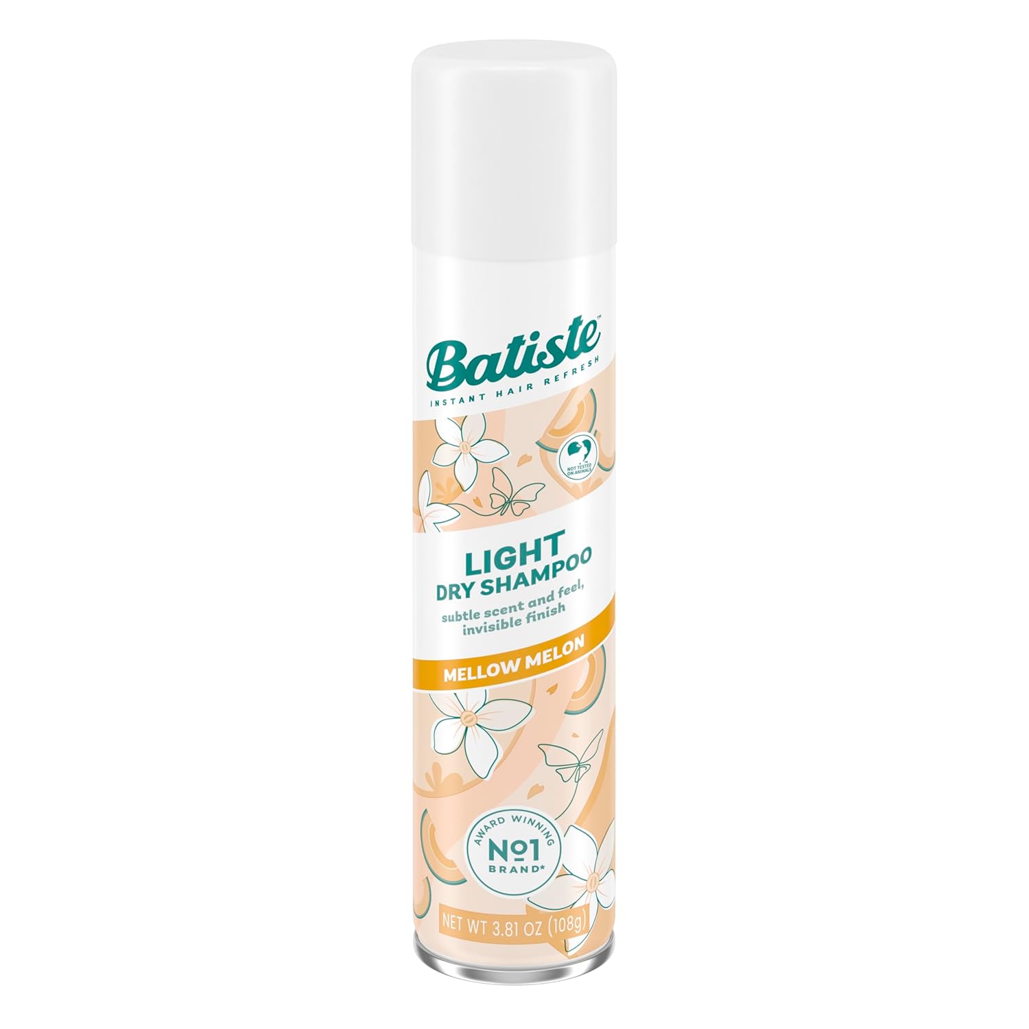 Amazon.com: Batiste Light Dry Shampoo, Mellow Melon, Invisible Finish ...