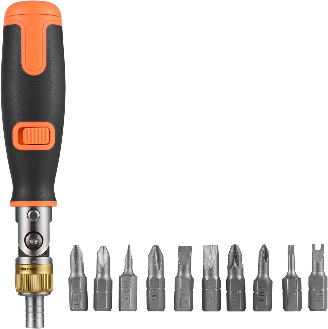 Screwdriver set,ERYUE Two-way Ratchet Screwdriver 10-in-1 Multi-bit ...