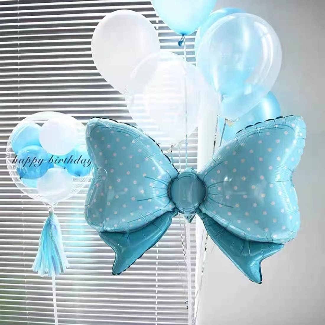 Globo de lazo, decoración de fiesta, globos de papel de aluminio jumbo ...