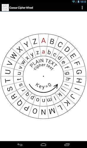 Caesar Cipher Wheel:Amazon.co.uk:Appstore for Android