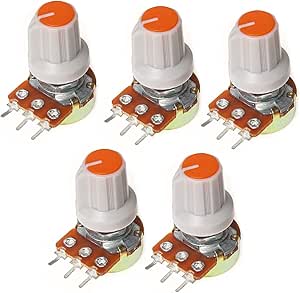 Amazon.com: JMORCO 50Set WH148 Linear Potentiometer 15mm 3pin 1K 2K 5K ...