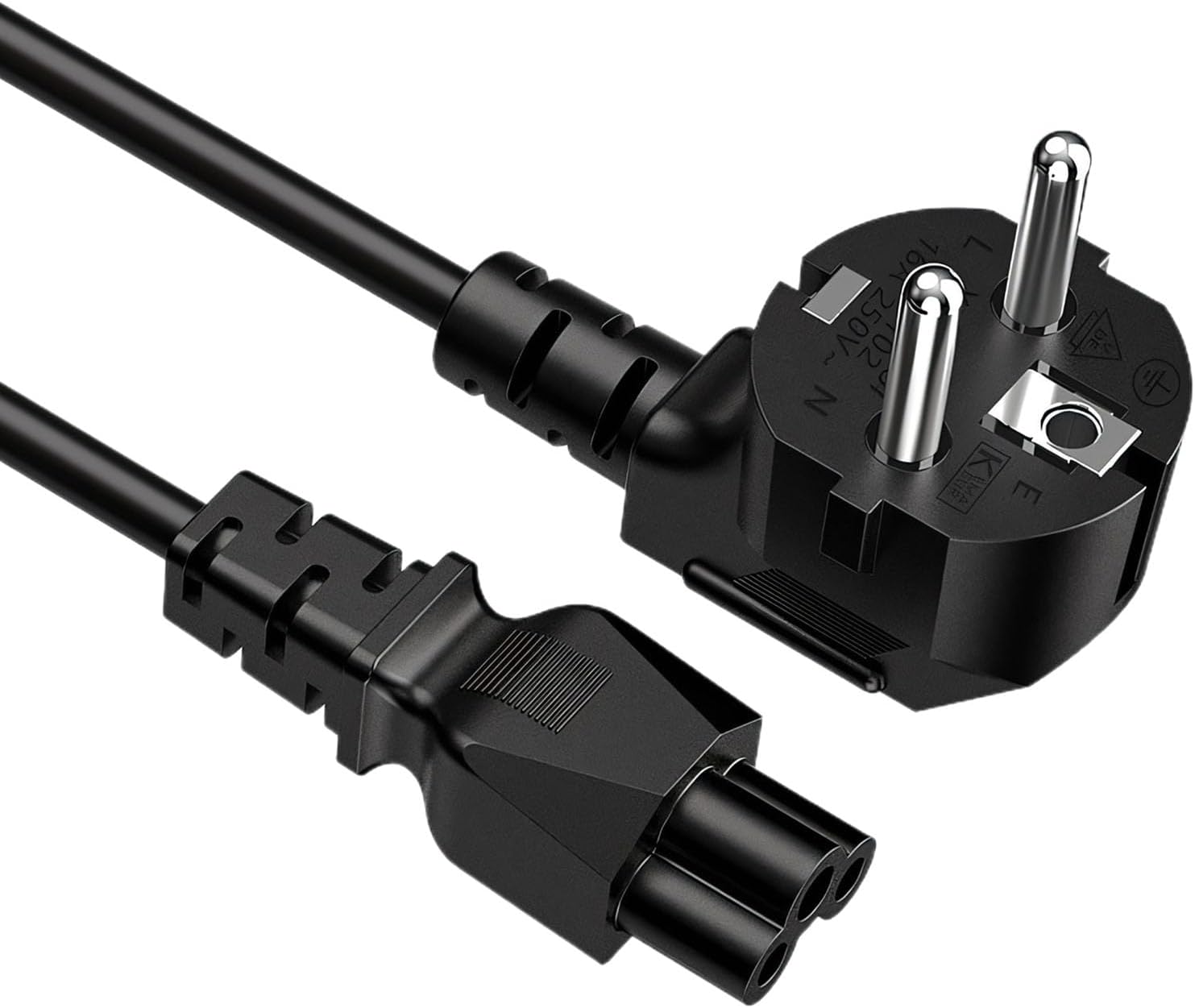 QYD C5 Netzkabel 3-polig Kupplung Stromkabel Originalkabel Power Cord ...