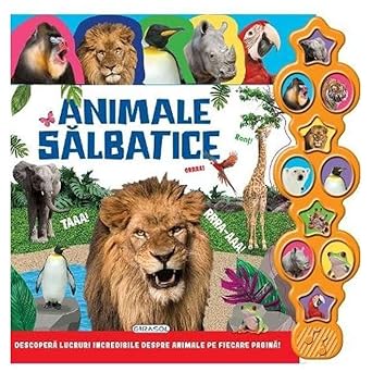 Animale Salbatice. Carte Cu Sunete : Amazon.fr: Livres