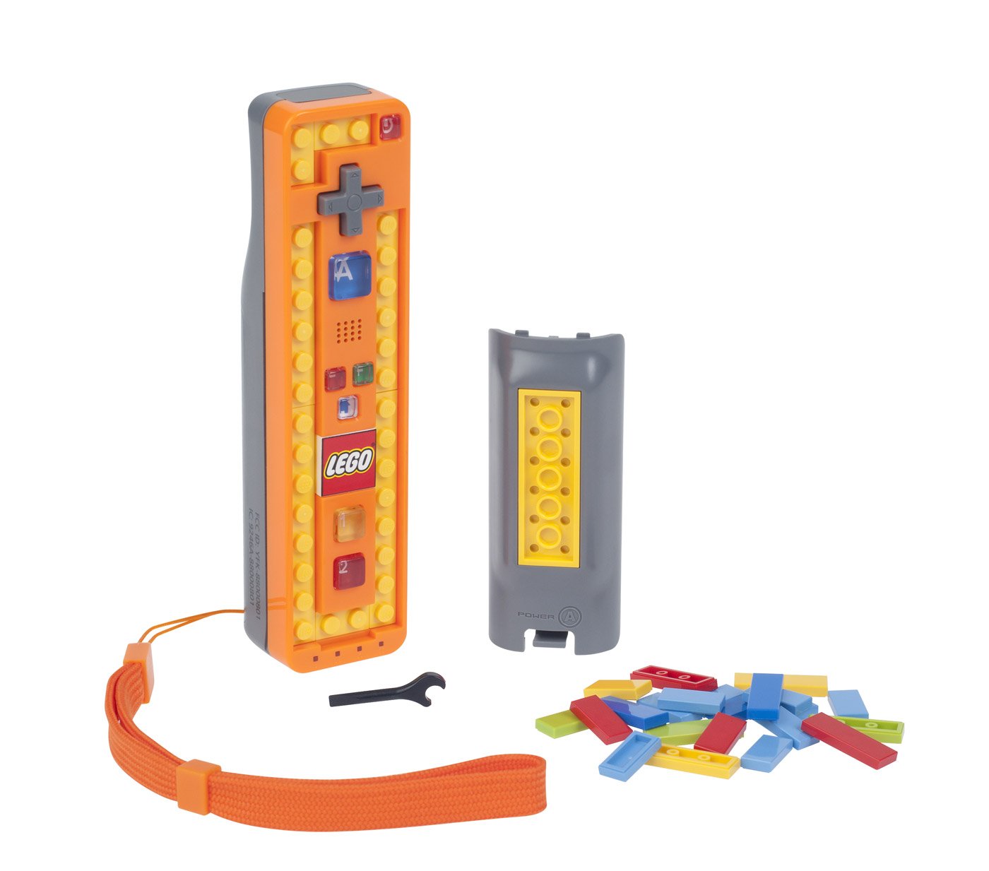 Amazon.com: Wii LEGO Play and Build Remote - Orange/Gray : Toys & Games