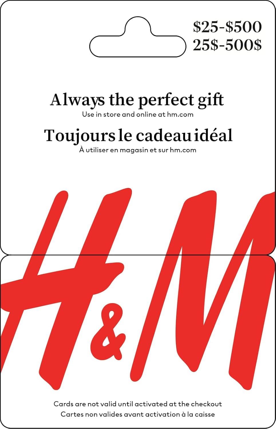 H&M Gift Card : Amazon.ca: Gift Cards