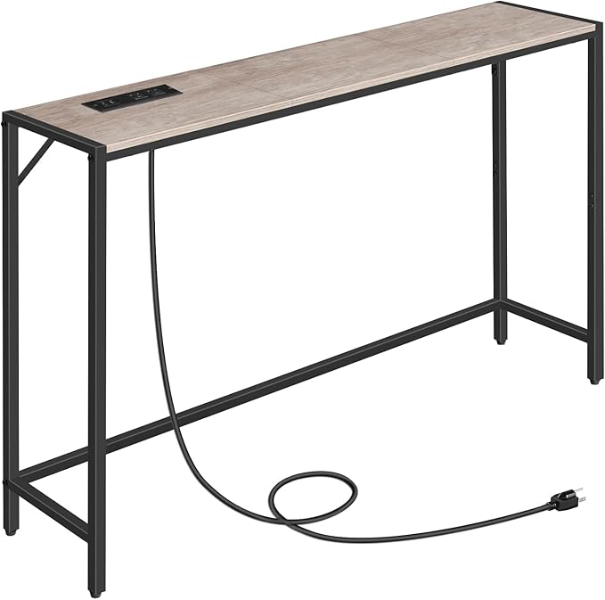 Amazon.com: MAHANCRIS Console Table, Narrow Sofa Table, 43.3” Entrance ...
