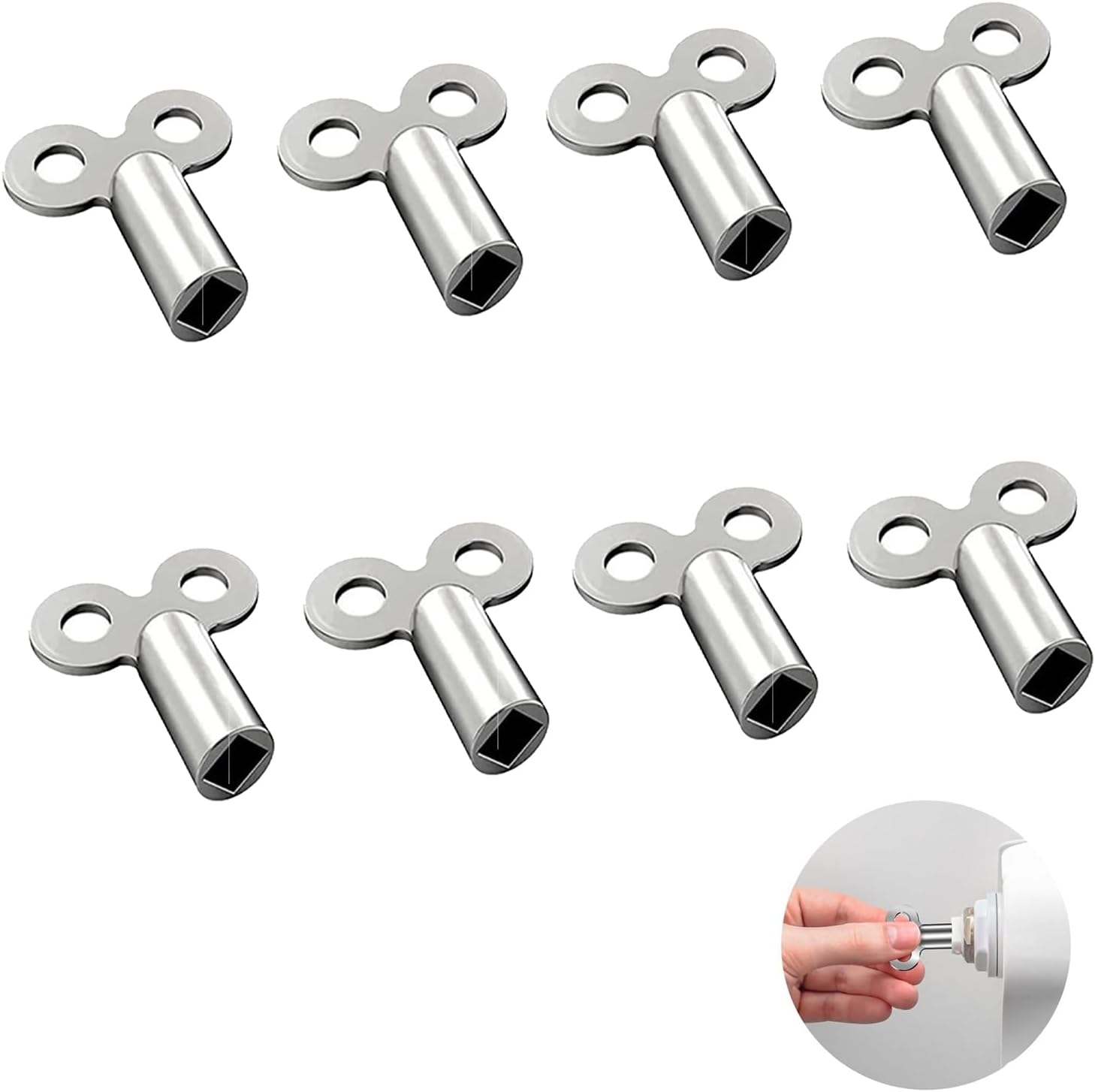8 Pcs Radiator Key Radiator Bleed Key Radiator Key Set Automatic ...