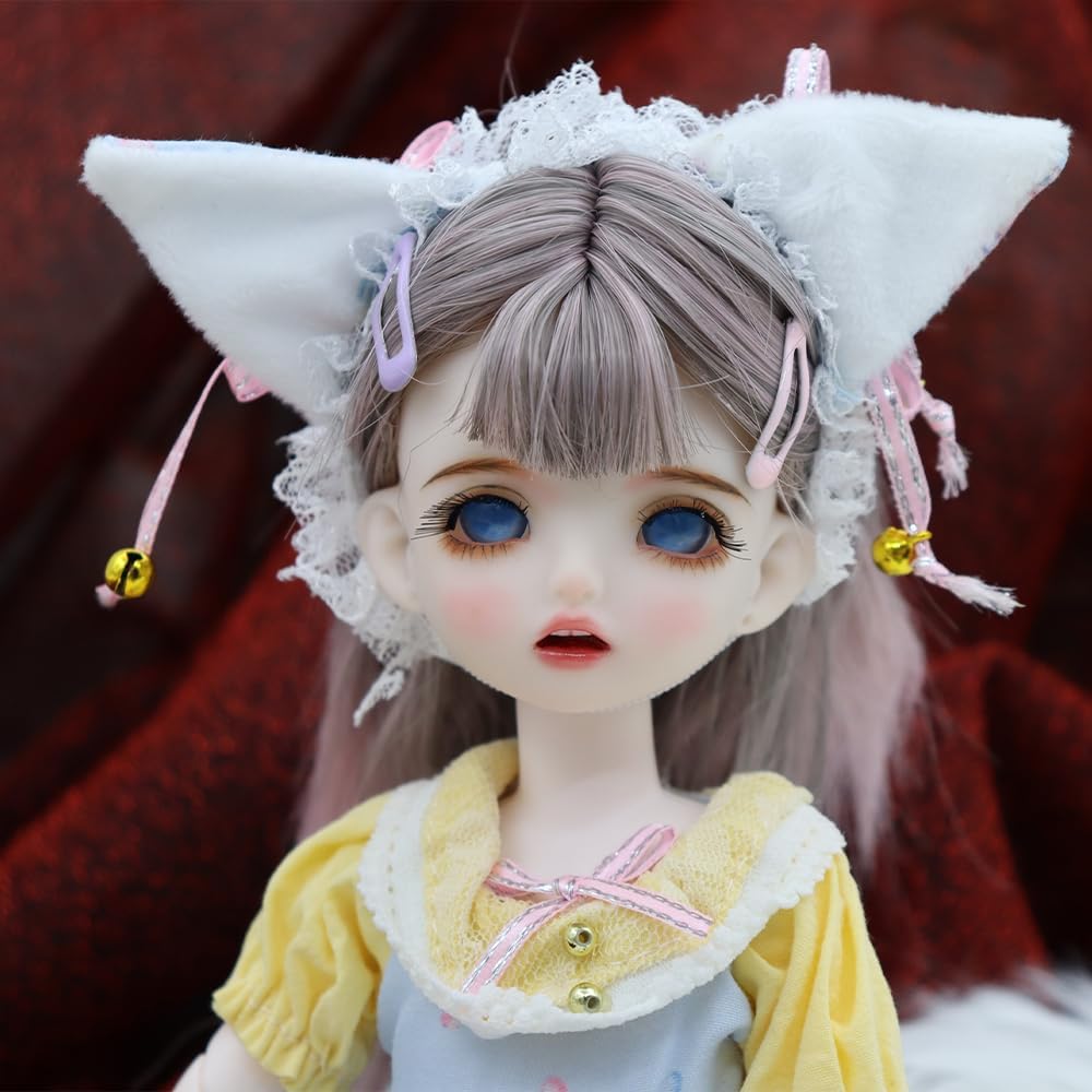 Meeler - Muñecas BJD de 1/6 SD de 30 cm, juego completo de muñecas articuladas, ojos azules y ...