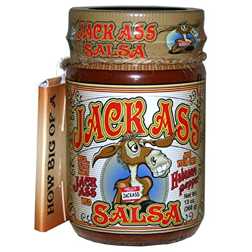 Amazon.com : Jack Ass Salsa with Heat Packet : Hot Sauces : Grocery ...