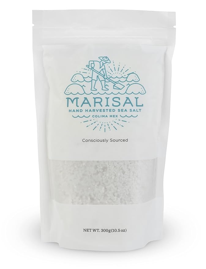 Amazon.com: Marisal Hand-Harvested Natural Pure Sea Salt - Kosher - 300 ...