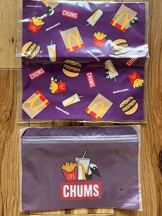 Amazon.co.jp: McDonald's Lucky Bag 2023 Chums Collaboration Set of 2 ...