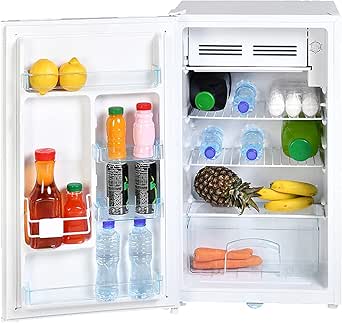 Super General 110 Liter Gross Volume Compact Mini-Refrigerator SGR131H ...
