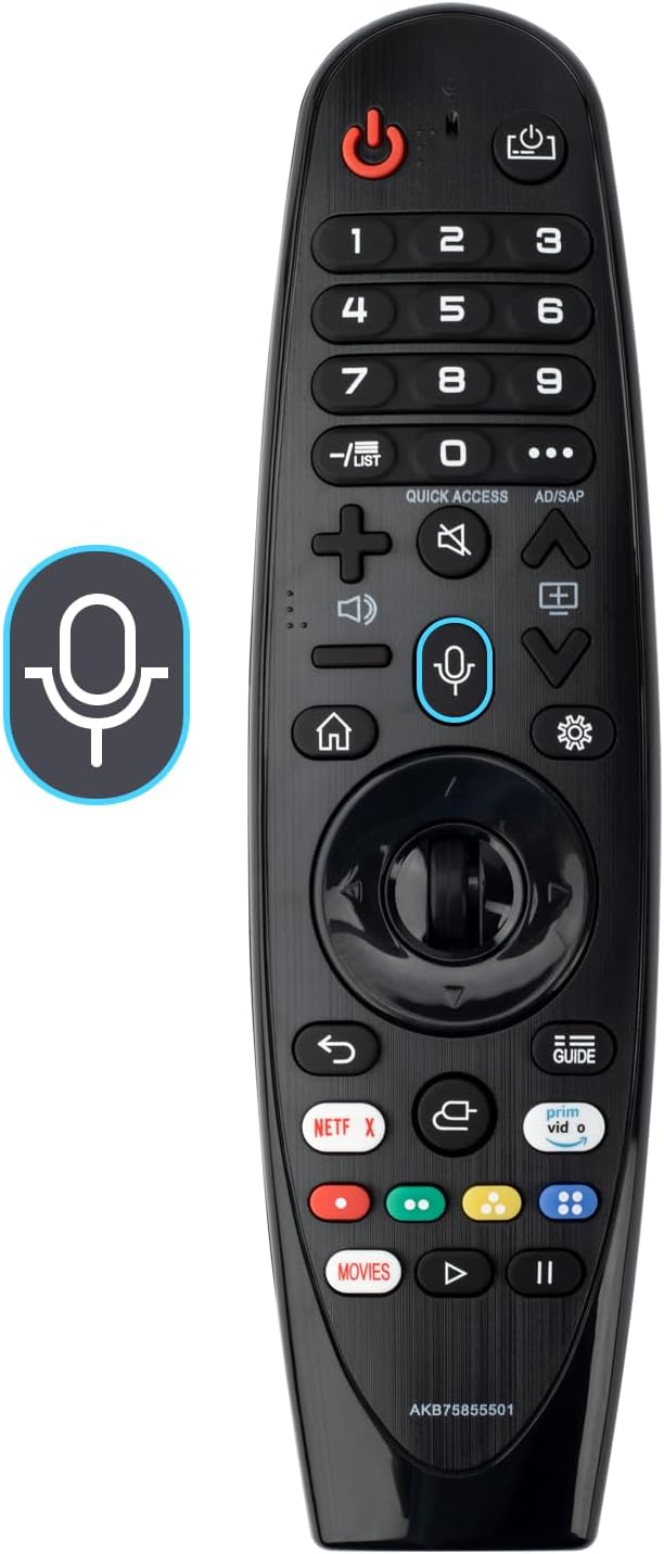 Amazon.com: Universal Remote with Voice and Pointer Function ...