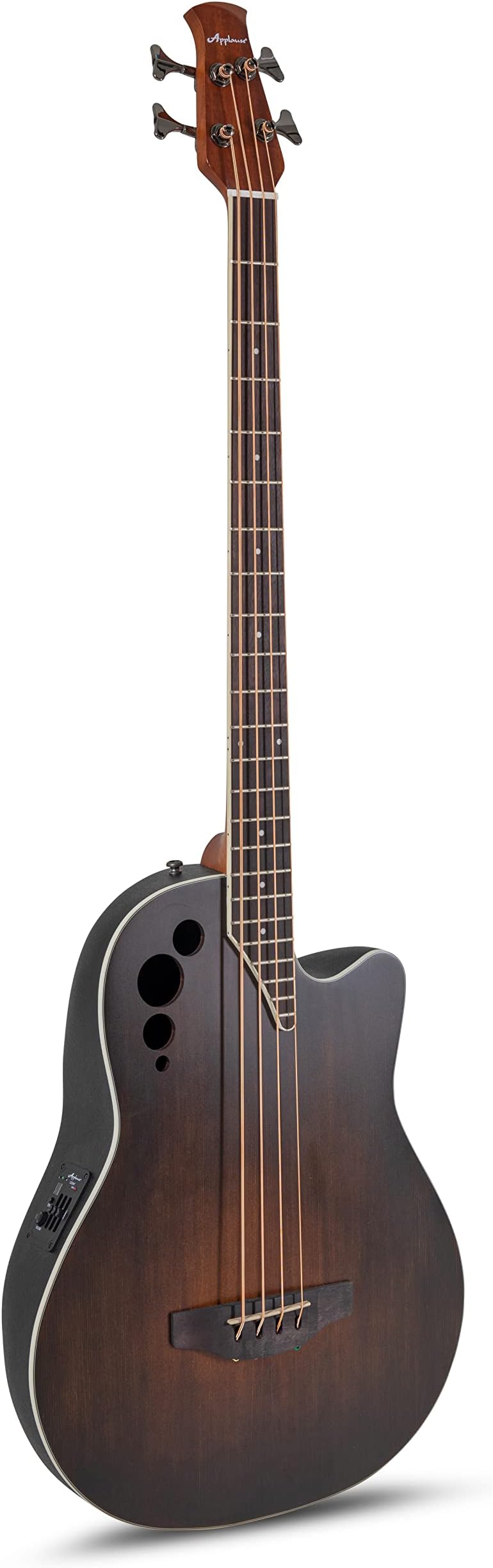 Amazon.com: Ovation Applause AEB4-7S Mid-depth Acoustic-electric Bass ...